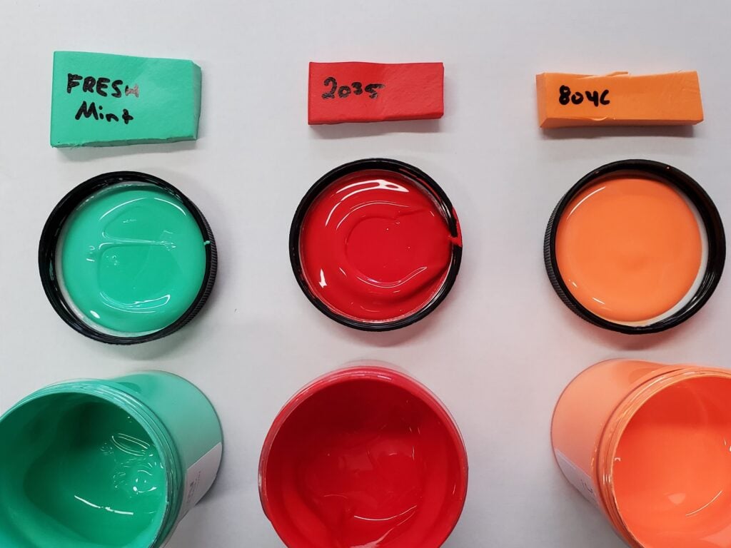 Using Pantone Match for Injection Molding Products